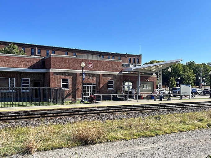 The Katy Depot reminds you when trains were the heartbeat of American towns, not just background noise.