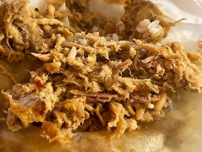 Pulled pork so tender it surrenders without a fight, exactly as barbecue should behave.