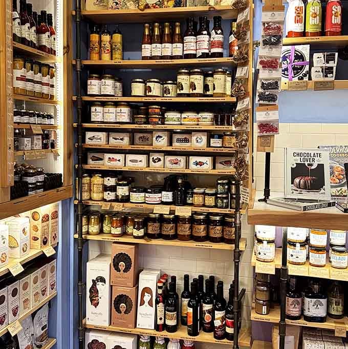 This isn't your average condiment aisle&mdash;it's where gourmet sauces and spreads earn their shelf space.