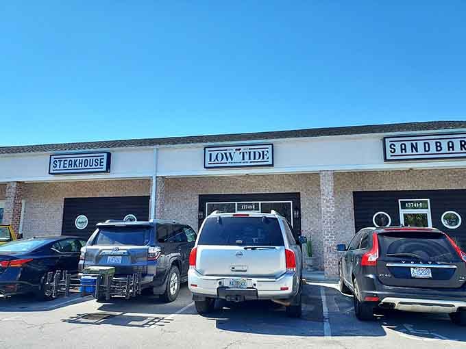 Strip mall dining done right, where the parking lot is full because the locals know something you're about to discover.