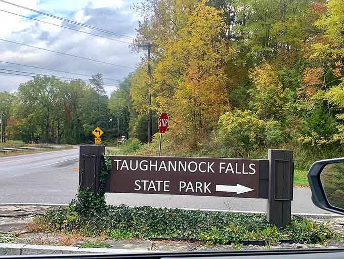 When you see this sign, you know you're about to witness something that'll make your Instagram followers jealous.