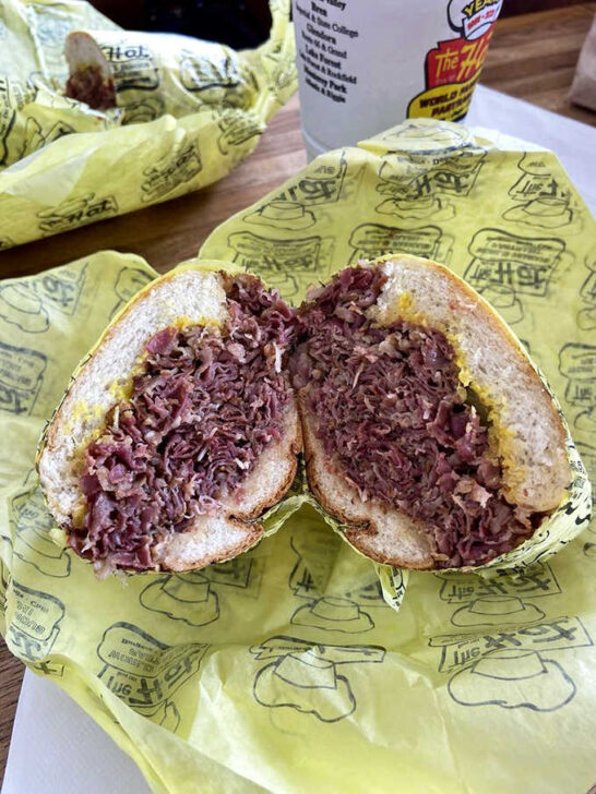 This California Restaurant Serves Pastrami Sandwiches So Massive, You ...