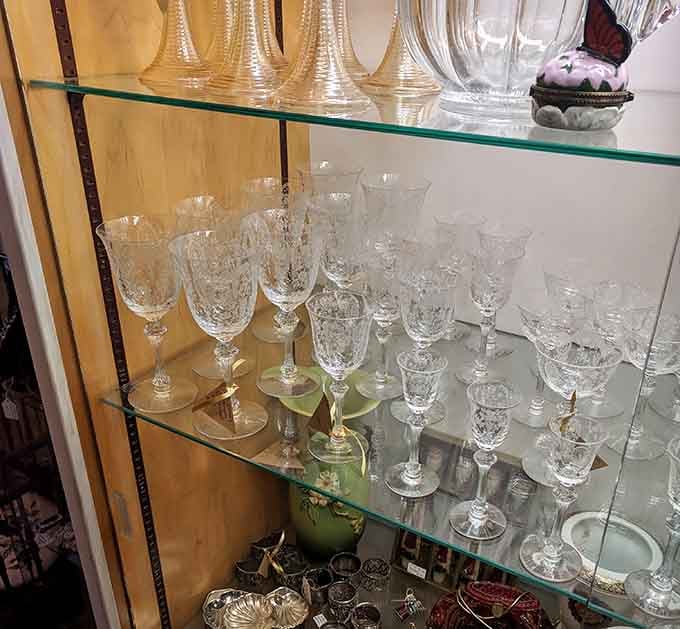 Crystal glassware that survived decades of dinner parties is waiting to elevate your next gathering to legendary status.