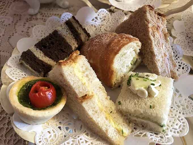 These delicate finger sandwiches are proof that good things really do come in small packages.