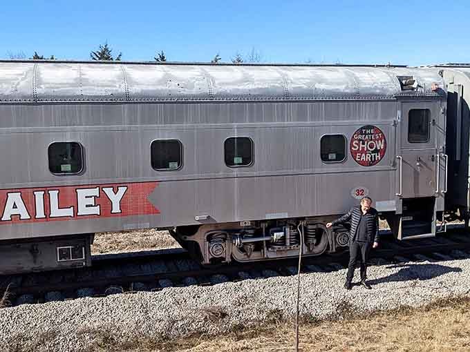 That gleaming silver railcar proves the golden age of train travel was actually made of stainless steel.