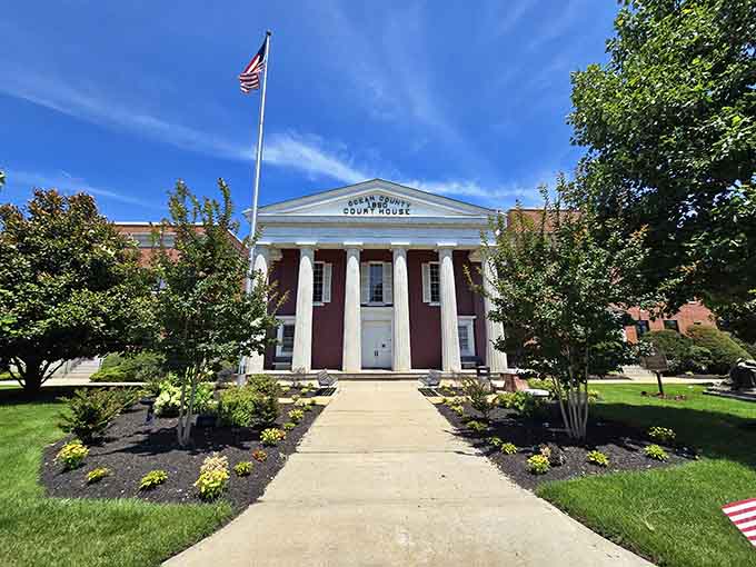 This courthouse has seen more drama than your favorite soap opera, minus the evil twins.