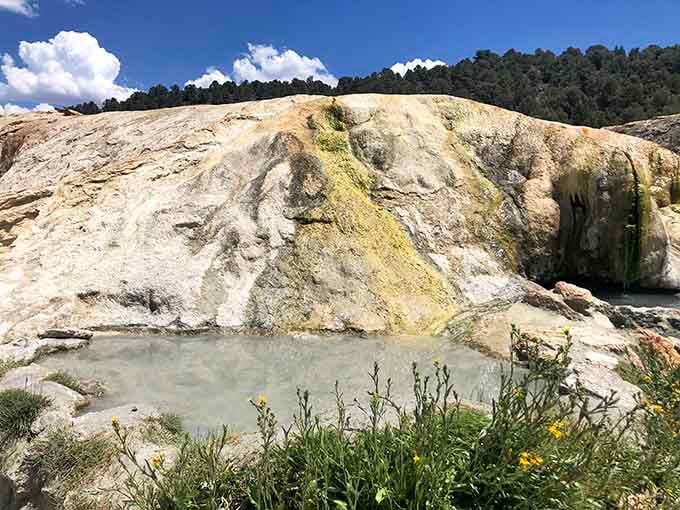 The earth built this mineral masterpiece over thousands of years. Your spa did not.