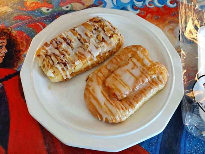 Flaky pastries drizzled with icing that'll make you forget every diet resolution you've ever half-heartedly attempted.