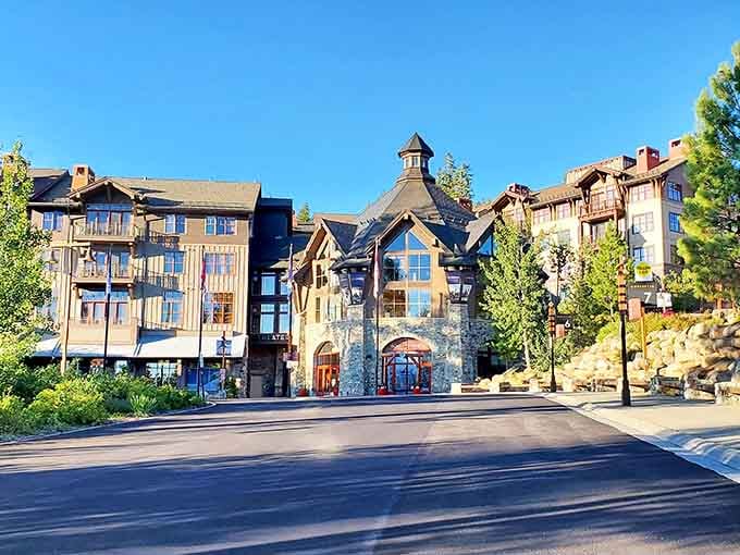 Mountain architecture meets alpine charm in a setting that makes every season look like a postcard opportunity.