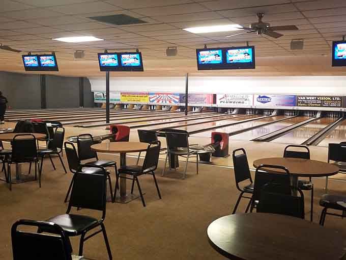 Olympic Lanes keeps the American tradition of bowling and friendly competition alive and well in Van Wert.