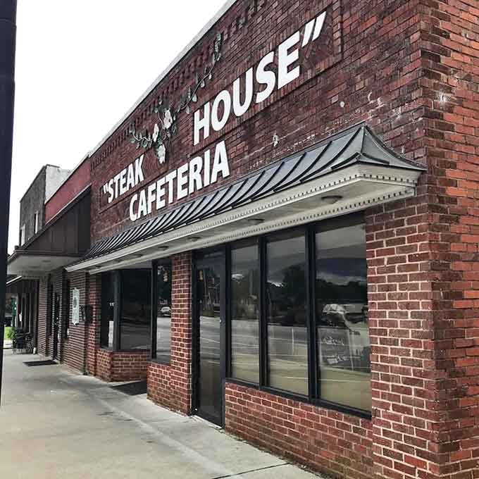 Classic cafeteria-style dining where the line moves fast and your wallet stays happy all day long.