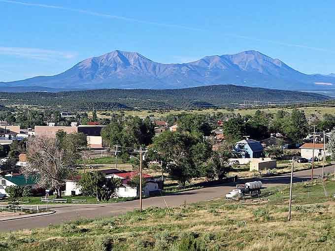 The Spanish Peaks backdrop makes every view feel like a postcard you'd actually want to send.