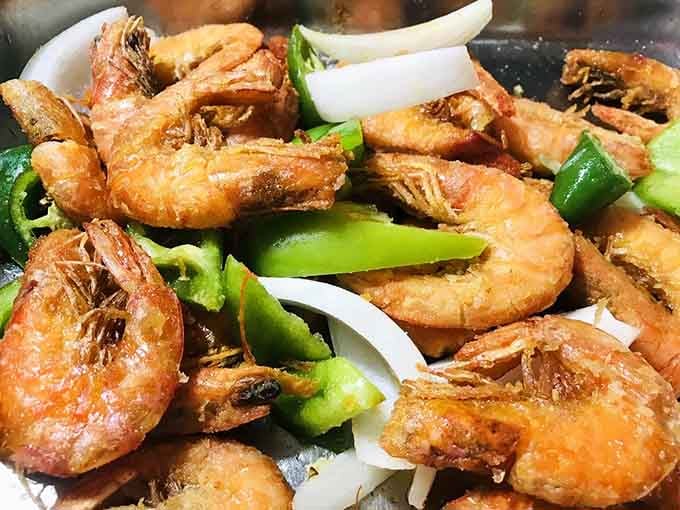 Salt and pepper shrimp that's crispy, golden, and dangerously addictive&mdash;like potato chips, but fancier and infinitely more satisfying.
