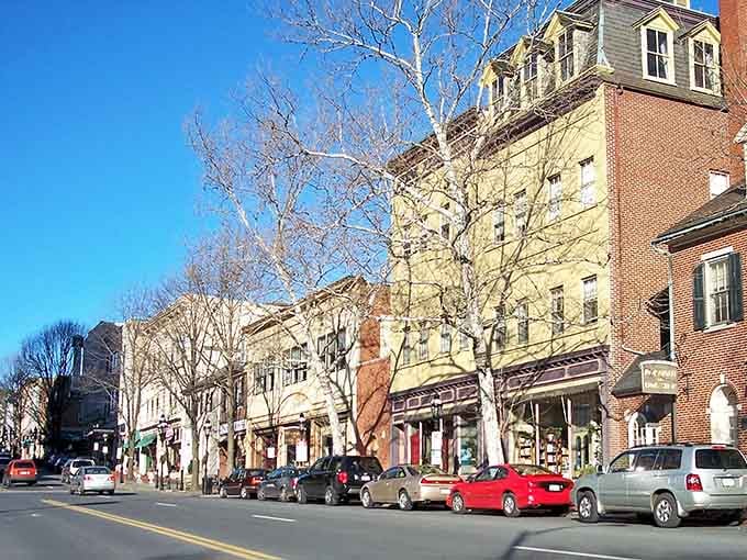 Historic architecture meets tree-shaded streets in this charming downtown where brick sidewalks invite leisurely strolls through living history.