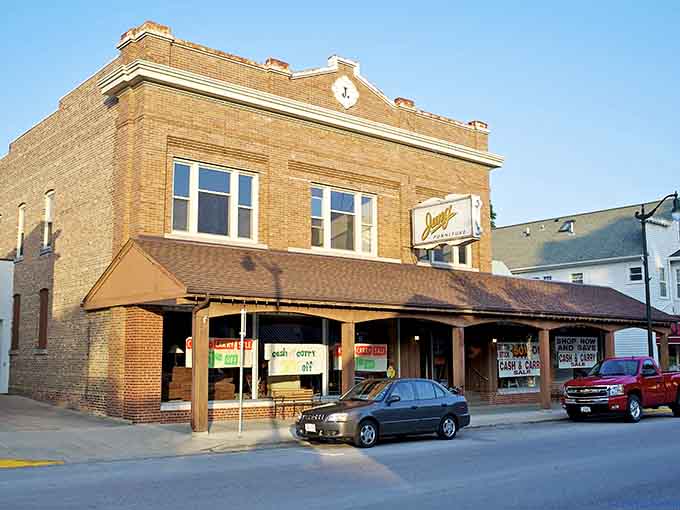 That corner building with its warm brick facade houses treasures you didn't know you needed until now.