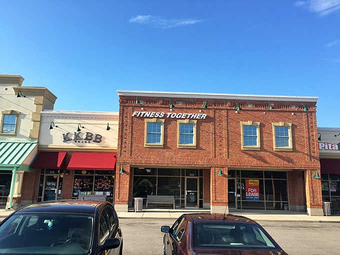 Classic brick buildings blend seamlessly with modern shops, creating a downtown that honors yesterday while embracing today perfectly.