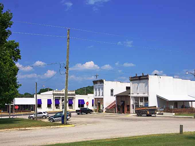Wide open spaces frame these simple buildings, where life moves at a speed your blood pressure will appreciate.