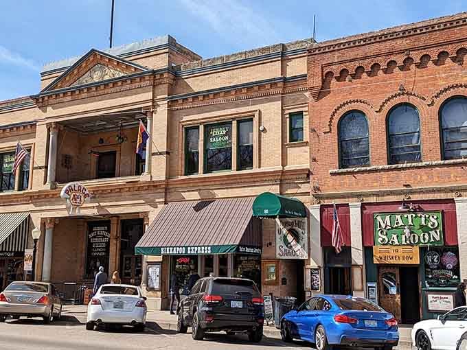 Matt's Saloon and century-old architecture line Whiskey Row, where Wild West history meets modern-day craft beer culture.