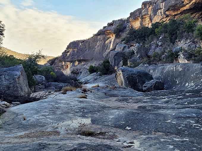 Ancient rock shelters carved by time itself, holding secrets older than your favorite classic movie.