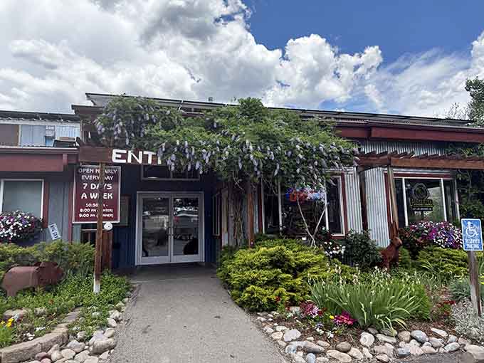 Those blooming flowers and welcoming pathway suggest the care inside matches the beauty outside perfectly.