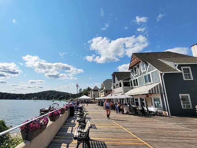 Waterfront dining with a view that makes you forget your phone exists, which might be the whole point anyway.
