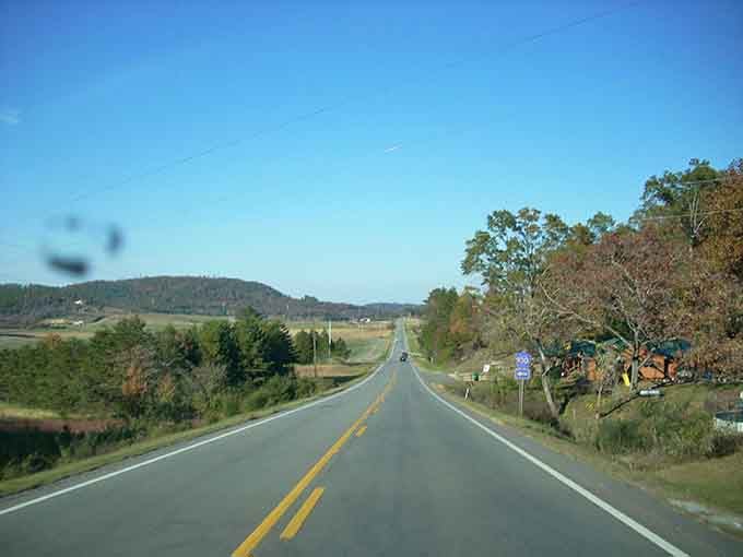 Open road ahead, rolling hills behind&mdash;this is what freedom looks like on four wheels and fresh air.