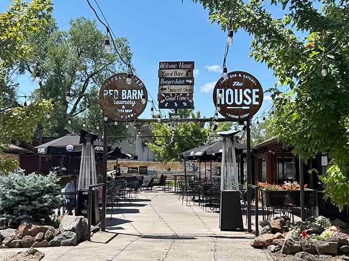Multiple venues under one canopy mean you can bar-hop without ever moving your car.