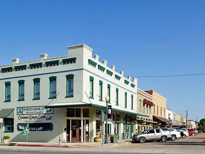 Victorian-era buildings wear their age gracefully, offering affordable living wrapped in authentic Texas Hill Country character.