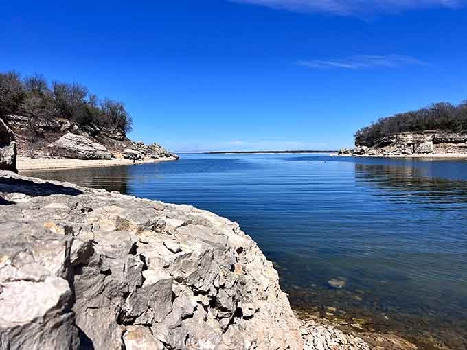 Glass-smooth lake waters reflect the sky so perfectly, you'll question which way is up—in the best way.
