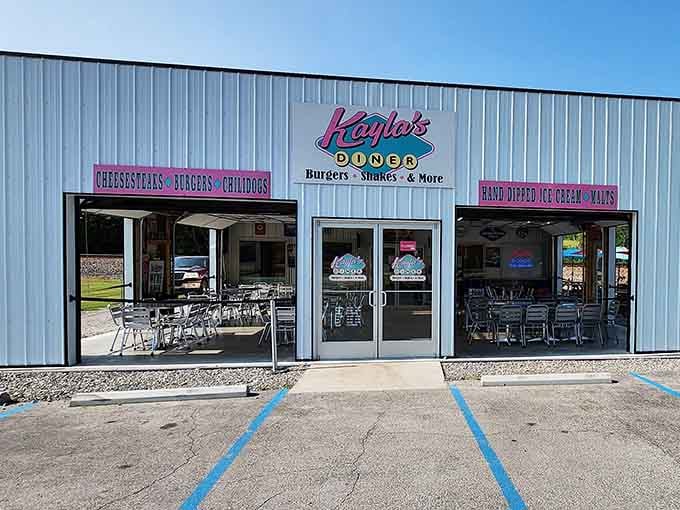 That clean, bright facade promises fresh burgers and shakes made the right way, every single time.