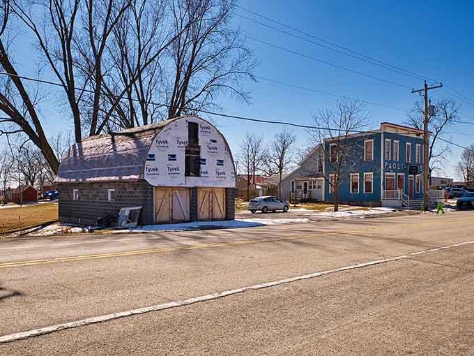New construction meets old-world charm in this peaceful corner where community spirit is clearly alive and thriving.
