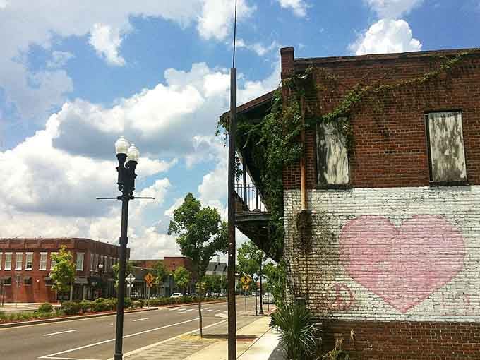 Brick buildings wear their age like badges of honor, standing strong while keeping your cost of living wonderfully low.