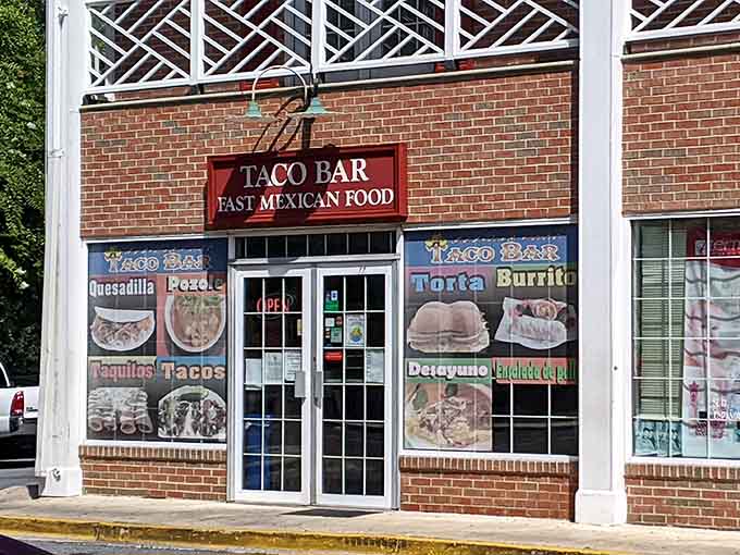 Window graphics showing quesadillas and burritos work better than any menu board to make your stomach rumble immediately.