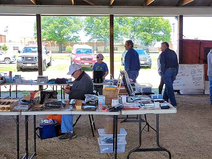 Vendors gather under shaded canopies sharing stories and deals—this is where community and commerce shake hands.