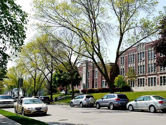 Mature trees shade the neighborhood streets, where architectural charm meets the kind of community everyone craves.