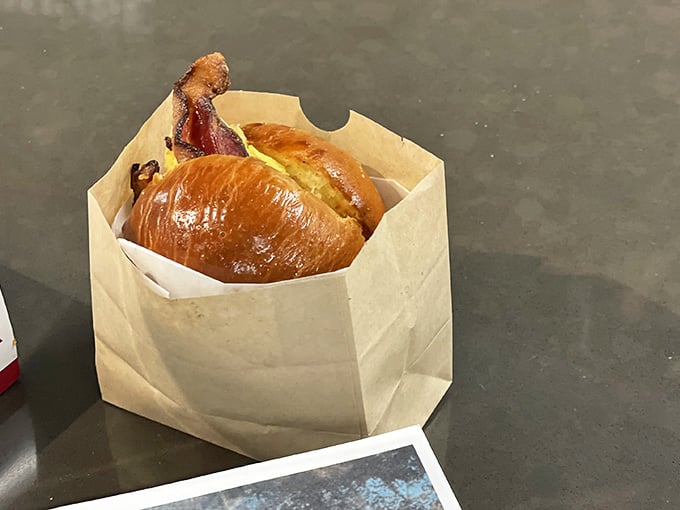 When your breakfast sandwich looks this good, you know someone in that kitchen actually cares about mornings.