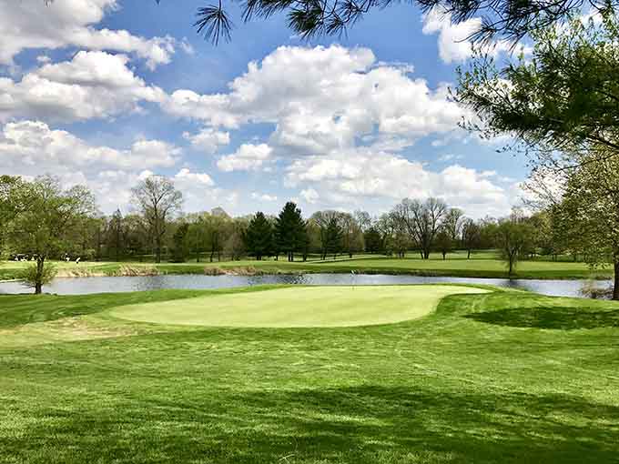 Spencer T. Olin Golf Course delivers championship-quality greens without the country club attitude or membership fees that require financial counseling.