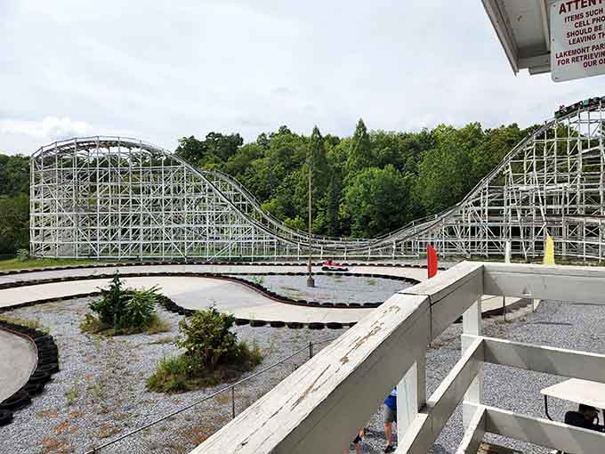 Leap-The-Dips proves that thrills don't require loops; sometimes wooden simplicity and gravity are enough to make you grin.