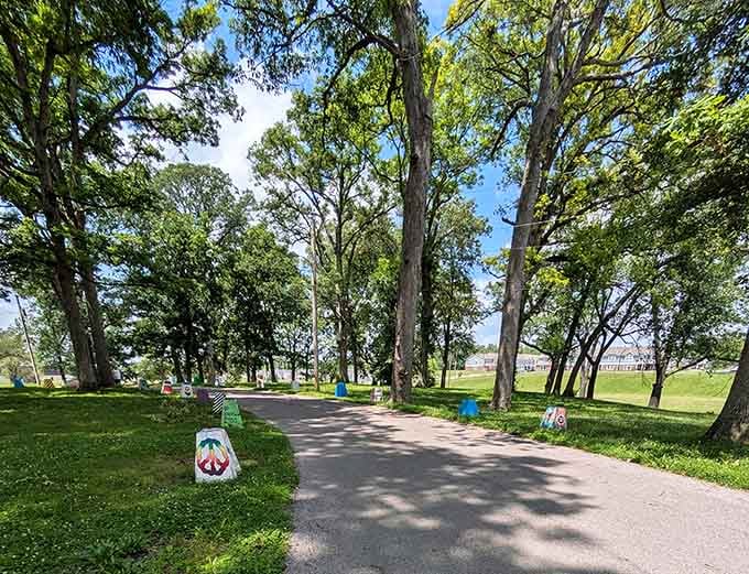 Warren Miller Park's tree-lined paths offer shade, serenity, and zero subscription fees, which is refreshing in today's world.