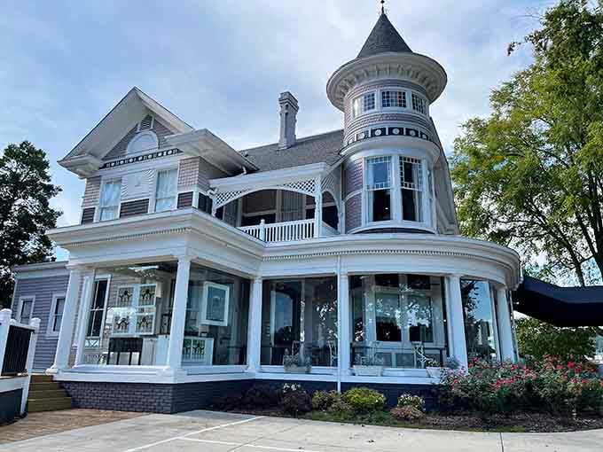 This Victorian beauty makes you feel fancy without the fancy price tag that usually comes with turrets.
