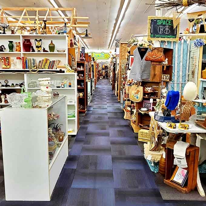 These aisles stretch on like a choose-your-own-adventure book, except every path leads to something wonderful.