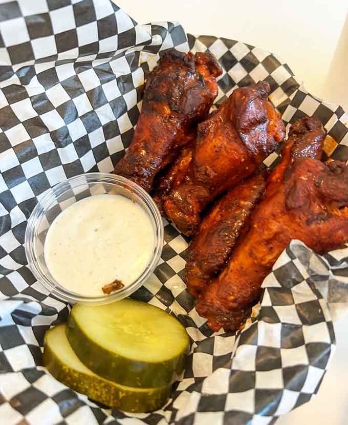 These glazed beauties prove that wings can be just as crave-worthy as any burger on the menu.