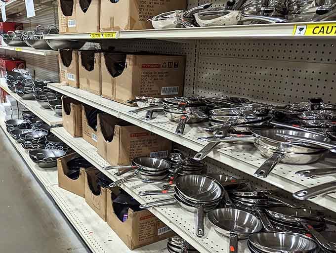 From woks to skillets, this cookware selection could turn anyone into the next Julia Child, budget intact.