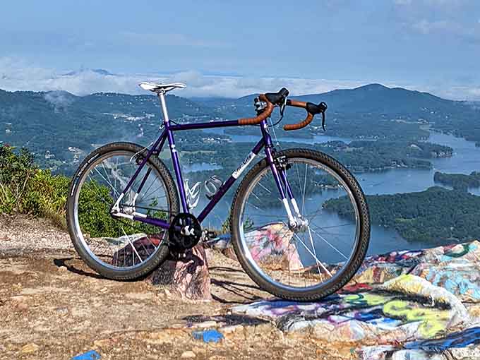 Cyclists know what's up, literally, and they're willing to pedal for panoramas that'll stop your heart.