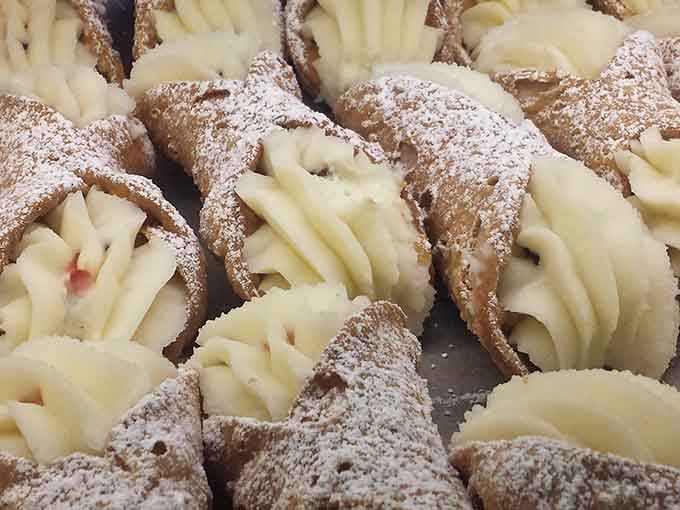 Those crispy shells filled with sweet ricotta prove that good things really do come in crunchy packages.
