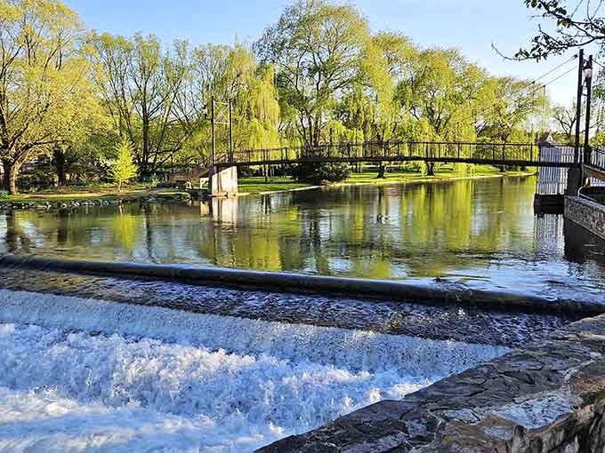 Talleyrand Park offers seven acres of "sit down and breathe" space along water that's been flowing since before anyone worried about self-care.