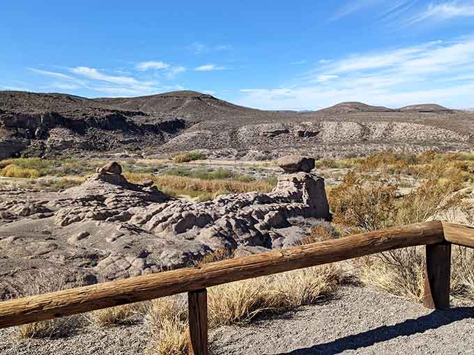 Desert landscapes that look like Mars, except with better weather and no need for a spacesuit.