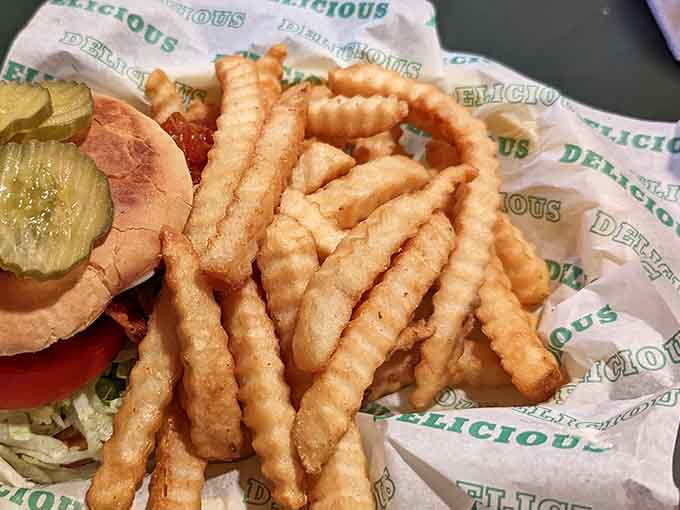 These aren't your average freezer-aisle fries; they're crispy, golden perfection that deserves its own fan club.