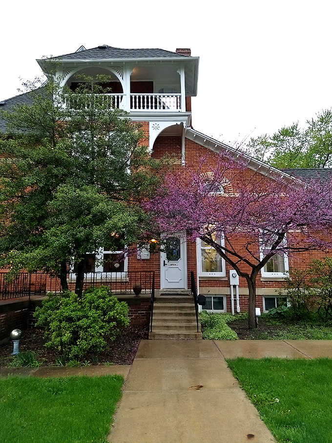 The Township History Museum's charming brick facade houses stories that make local history actually feel alive and interesting.