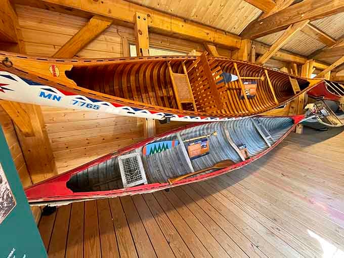 These vintage canoes have paddled more miles than your car's odometer, and they've got stories to prove it.